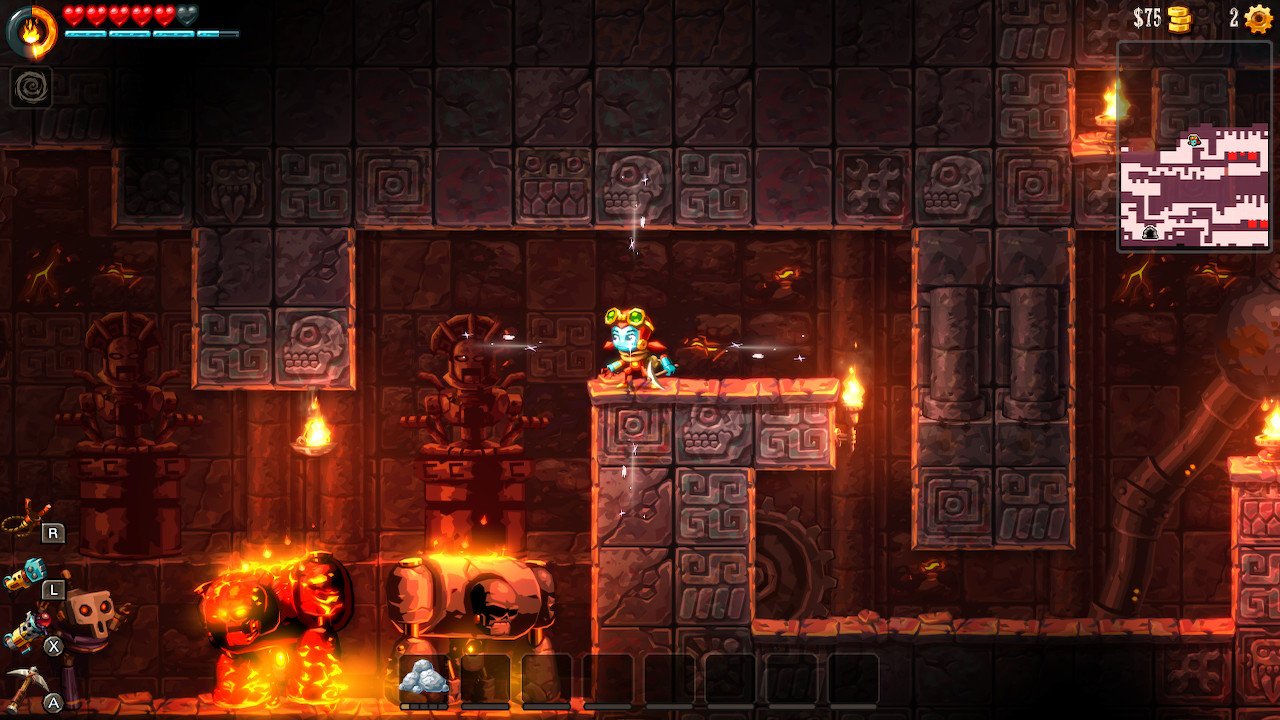 Game Ramblings #83 – SteamWorld Dig 2 – DWGames
